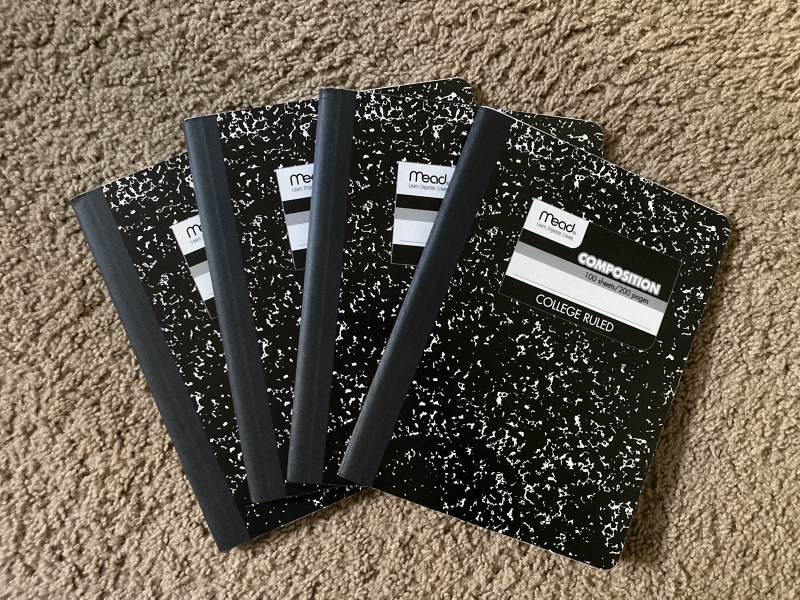 サンディエゴタウン - クラシファイド[Mead Composition Notebook College Ruled 4冊]